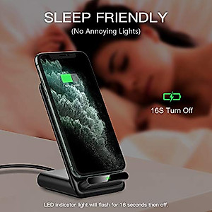 Yootech 7.5W/10W/15W Wireless Charger, Wireless Charging Stand Compatible with iPhone 14/14 Plus/14 Pro/14 Pro Max/13/SE 2022/12/11/X/8,15W for LG V50/V40/V35/V30,10W for Galaxy S21/S20,Pixel 3/4XL