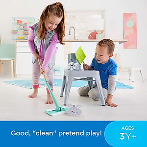 Fisher-Price Clean-up and Dust Set 5-Piece Pretend Play Set for Preschoolers