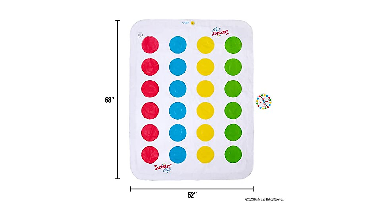 Hasbro Twister Splash - Fun Summer Water Game for Kids