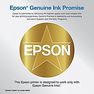 Epson Workforce Pro WF-3823 All-in-One Wireless Color Inkjet Printer, Black - 4-in-1 Print Scan Copy Fax - 2.7" Touchscreen, 21 ppm, 4800 x 2400 dpi, Auto Duplex Printing, 35-Sheet ADF, Ethernet