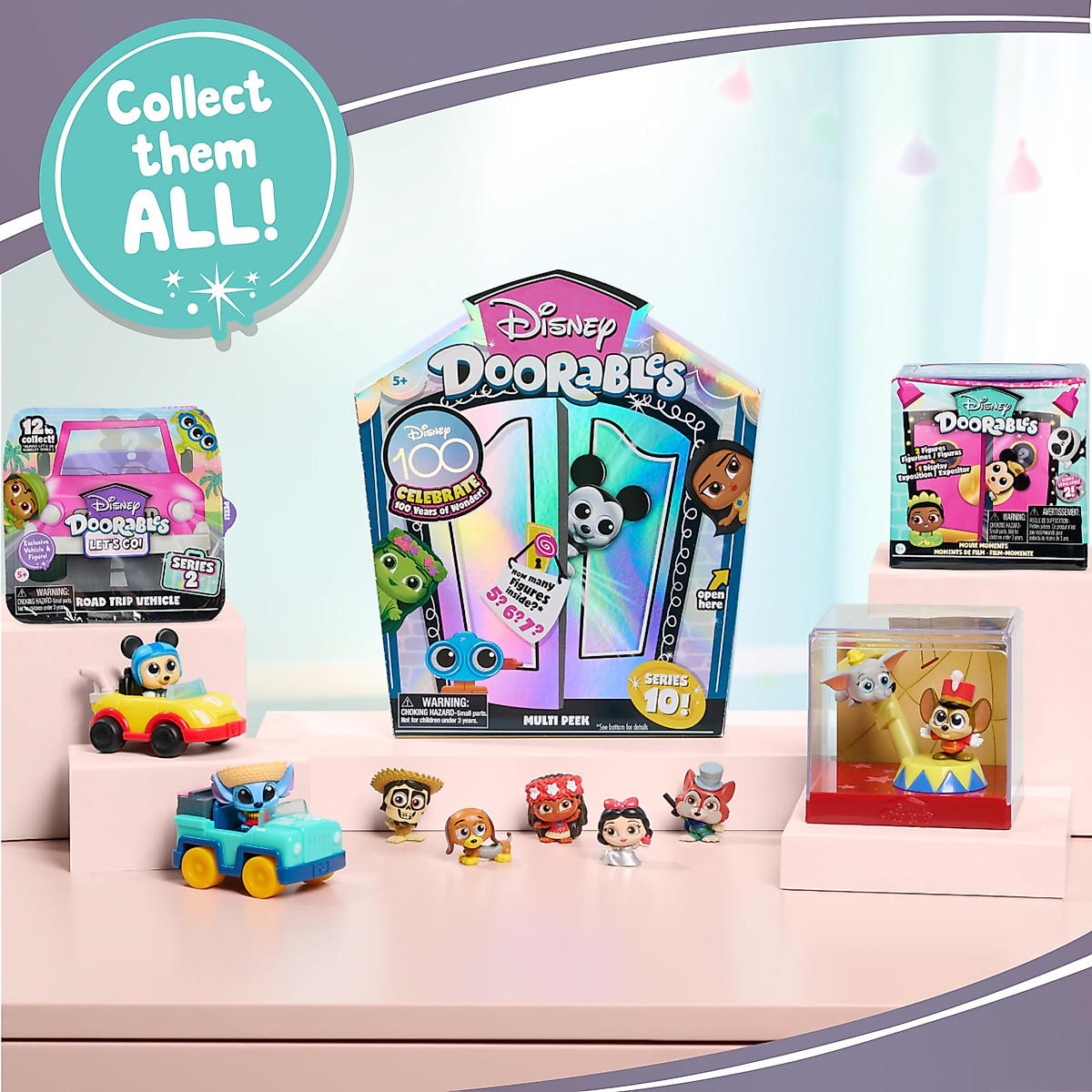 Disney Doorables NEW Wish Collector Peek, Collectible Blind Bag Figures, Kids Toys for Ages 5 Up by Just Play