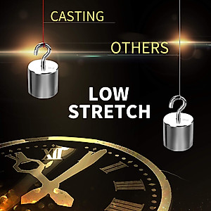 RIKIMARU Monofilament Fishing Line (Fluo-Yellow, 3LB-660Yds)