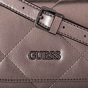 GUESS Khatia Top Handle Flap Pewter One Size