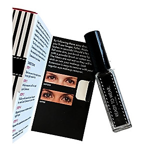 Ready To Wear Lash Extension - Fine DRY Fibers to Extend Lashes, Instantly Volumize & Elongate - No Glue Needed (Must use with Mascara)