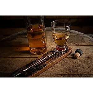 Whiskey Tasting Set with Water Dropper, Pot Still Top & Mini Whisky Glass - Set Includes Glass Whisky Water Pipette for Scotch, Whiskey, Bourbon and Rye - Whiskey Gift by Angels' Share Glass