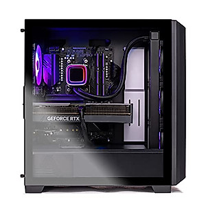 Skytech Gaming Siege Gaming PC Desktop – Intel Core i7 13700F 2.1 GHz, NVIDIA RTX 4060 Ti, 1TB NVME SSD, 32GB DDR5 RAM RGB, 650W Gold PSU, 360mm AIO, 11AC Wi-Fi, Windows 11 Home 64-bit
