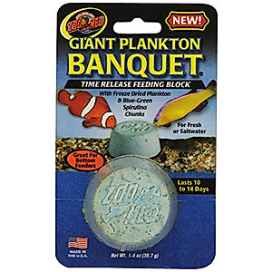 Zoo Med Laboratories AZMBB6 Plankton Banquet Block Feeder Giant, 1 Count (Pack of 1)
