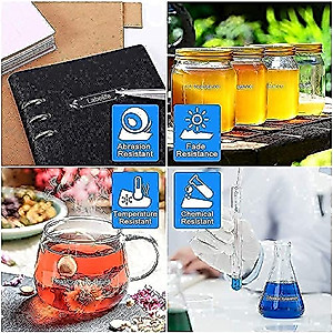 Labelife Compatible with Label Tape Replacement for Brother P Touch TZe-131 Black on Clear Label Tape Laminated Bundle with TZe-135 White on Clear Label Tapes Laminated, 12mm 0.47" x 26.2', (10-Pack)