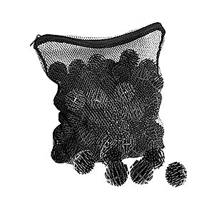 Aquatic Experts Bio Balls Filter Media Bulk - 1.5 Inch Bio Balls for Pond Filter - Bio Balls Large for Pond Filter Media – Bio Balls for Aquarium Filter (100 Count with Mesh Bag)