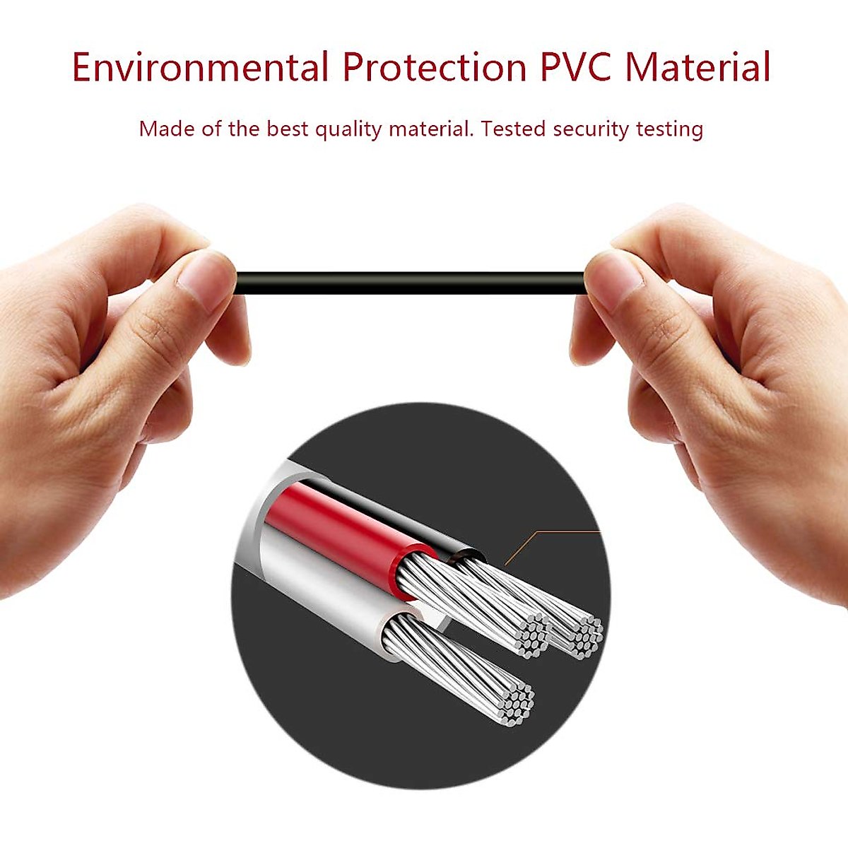 EVAPLUS 42V 2A Power Adapter, PowerFast 3-Prong Inline Connector for 36V Pocket Mod, Sports Mod Lithium Battery