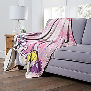 Northwest Sanrio Hello Kitty Silk Touch Throw Blanket, 50" x 60", Kawaii Tokyo