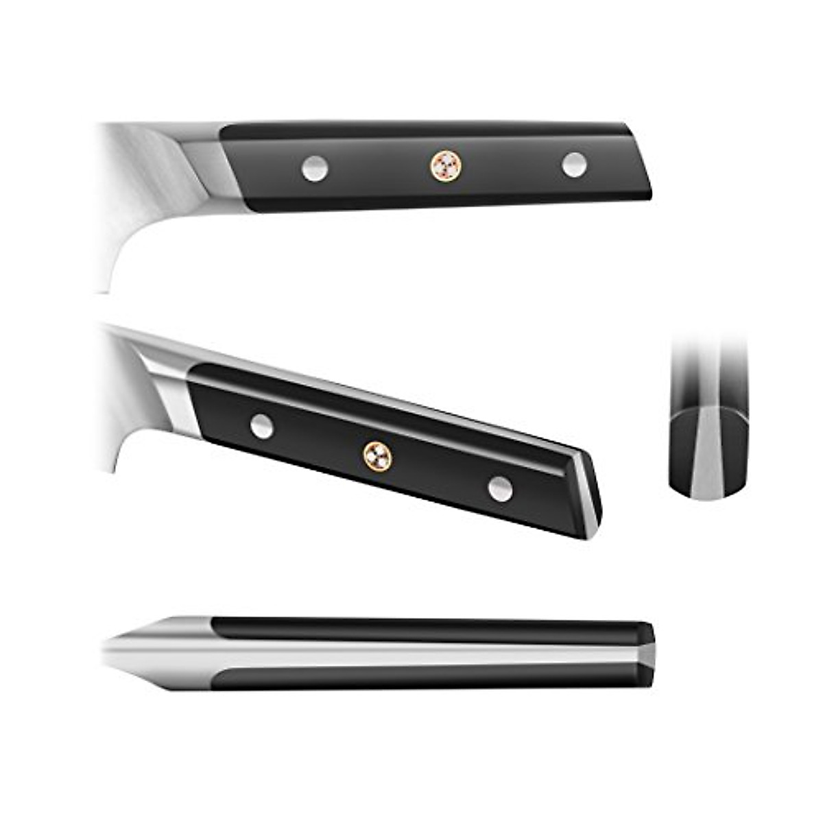 Cangshan TC Series 1021455 Swedish 14C28N Steel Forged 17-Piece Knife Block Set, Walnut