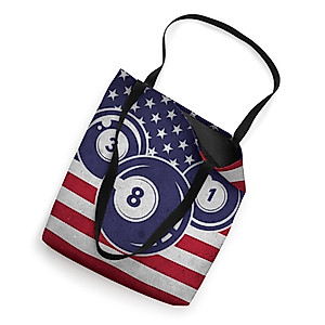 Pool Table - 9 Ball Billiards Tote Bag