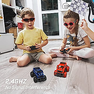 HANCODY Remote Control Car for 3-5 Year Old Boys Girls, Car Toy for 3 4 5 Year Old Kids, RC Car for Kids, Remote Control Car for Toddlers, Gift for 4-7 Year Old Kids