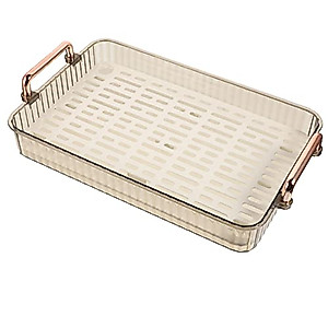 Zerodeko 3pcs Drain Tray draining Fruit Serving Tray drip Catcher Tray Kitchen soap Tray Household Fruit Tray Sink Dishwasher Dish Tray Drying Rack Water Cup The pet Drying pad