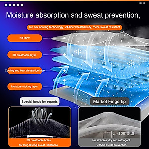 Aktudy 1 Pair Five-Finger Gloves Highly Sensitive Gaming Finger Sleeves Anti-Sweat Breathable Keep Warm for PUBG E-Sports Sara Gaming Gloves (Blue)