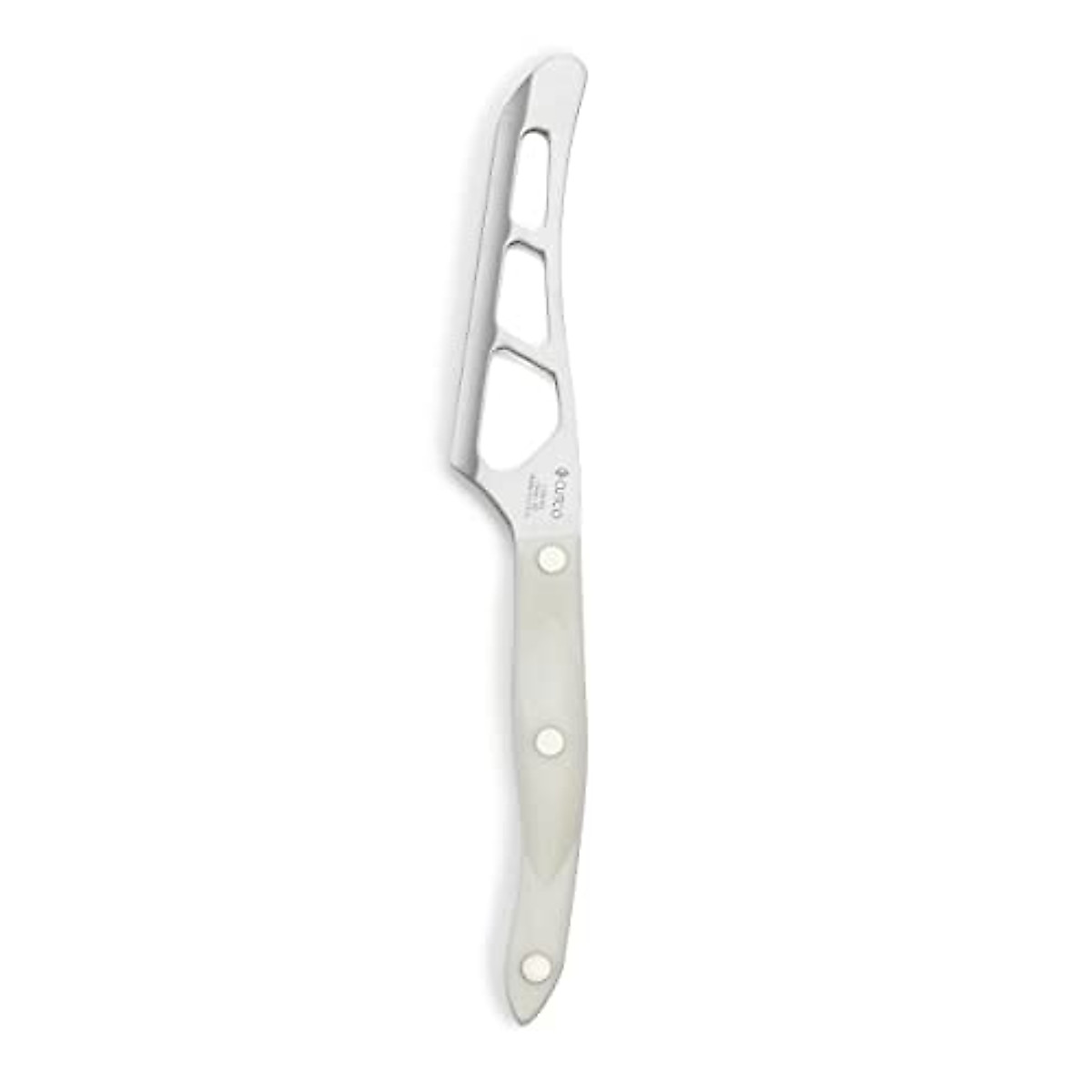 CUTCO Model 1764 Traditional Cheese Knife 5-3/8” Micro Double-D-edge blade (Pearl White Handle)