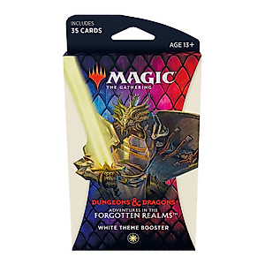 Magic TCG Magic: The Gathering Adventures in The Forgotten Realms Theme Booster - White