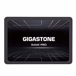 Gigastone SATA SSD 256GB 2.5 inch SSD 510MB/s Upgrade Laptop PC Memory and Storage PS4 HDD Replacement 2.5" Internal Solid State Hard Drives SATA III SLC Cache 3D NAND Game Pro Performance