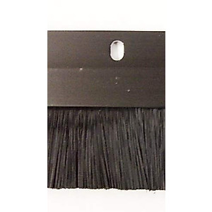 Hager 801s 48" DBA - Dark Bronze Anodized Aluminum Nylon Brush Door Bottom Sill Sweep