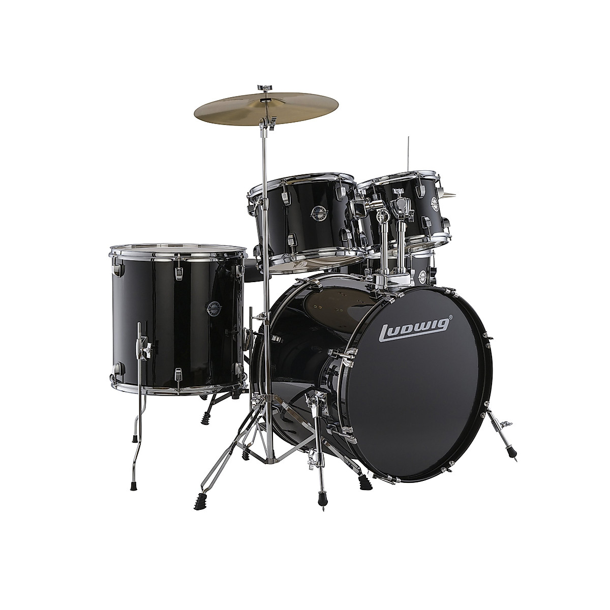 Ludwig Accent Series Drive Drum Set (Black)