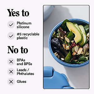 STOJO Collapsible Bowl - Translucent Eucalyptus, 36oz - Reusable Silicone Bowl for Hot and Cold Food - Perfect for Travel, Meal Prep, To-Go Lunch, Camping & Hiking - Microwave & Dishwasher Safe