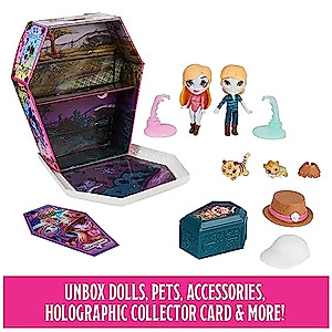 Zombaes Forever, Wild Vibes, Big Cat Un-Rescue Zombie Dolls & Accessories Deluxe Set, 2 Figures, 2 Pets & More, Kids Toys for Girls
