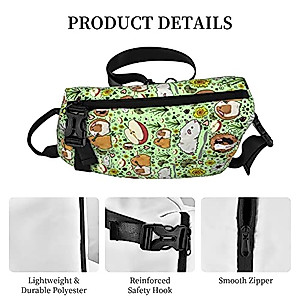 Guinea Pig Sling Bag, Crossbody Sling Backpack Shoulder Chest Bag For Women Men, Travel Hiking Daypack