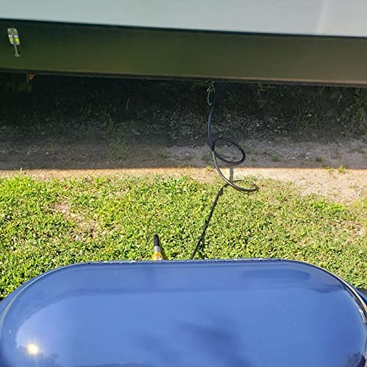 SHINESTAR RV Propane Quick Connect Kit, 12FT Quick Connect Propane Hose & 1/4" Quick-Disconnect Propane Adapter Fitting