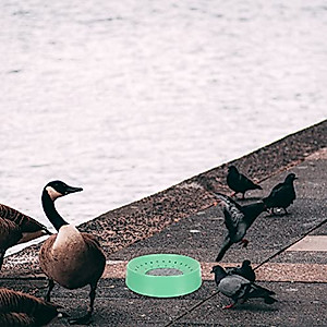 HANABASS 3 Sets Plastic Bird Nest Pigeon Hatching Box Bird Cage Breeding Pan Doves Eggs Nest Bowl with Fiber Mat for Dove Pigeon Parrot Rabbits Hamster