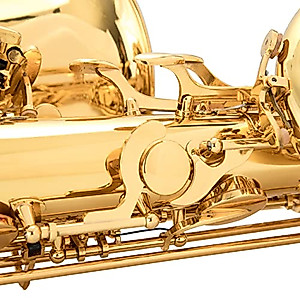 Singer's day SDBS-2001 Low A Baritone Saxophone Low A to High F# Lacquered Brass with Hand Engraved Bell