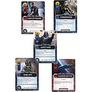 Star Wars: The DeckBuilding Game | Strategy Card Game | Head-to-Head Tactical Battle Game for Adults and Kids | Ages 14+ | 2 Players | Average Playtime 30 Minutes | Made by Fantasy Flight Games