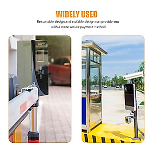 VICASKY Telescopic Rod Card Holder Reacher,Vehicle Parking Toll Swiping Stick Grabber Car Parking Contactless Payment Card Rod Tool