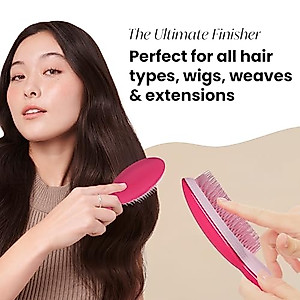 Tangle Teezer Ultimate Finisher Hairbrush, Smooths Strands, Adds Volume & Shine, for All Hair Types, Pink