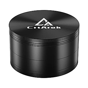 CrtArok Spice Grinder, Large 3.0 Inch (Black)