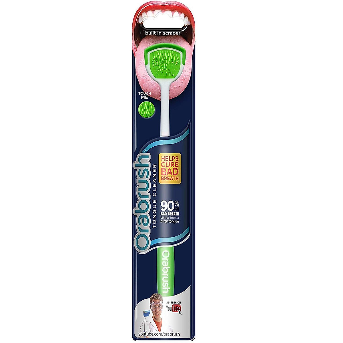 Orabrush Tongue Cleaner X 3