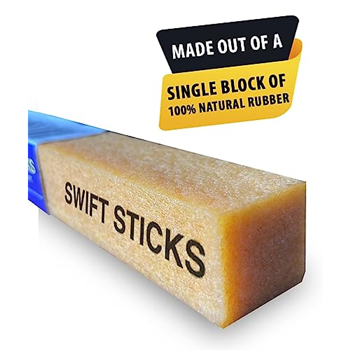 8.5" Long Abrasive Cleaning Sticks. Removing Dust & Dirt Build up from Abrasive Belts. 100% Natural Rubber. Clean Sandpaper Belts, Sanding Discs, Drum Sanders, Grip Tape & Skateboard Grip Surfaces