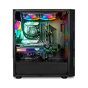 YEYIAN Katana X23 Gaming PC Computer, Intel 12th Gen Alder Lake i7-12700KF 12-Core 3.6GHz, GeForce RTX 3060 TI 8GB GDDR6, 1TB NVMe Gen 4 SSD, 32GB DDR5 4800MHz, 120mm AIO, Windows 11, WiFi 6, BT 5.2