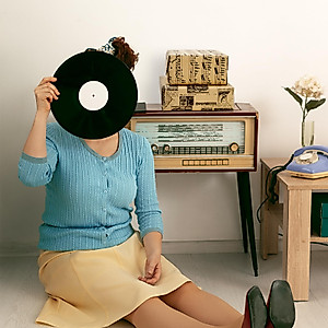 JarThenaAMCS 12 Sheet Vintage Newspaper Wrapping Paper -Not Roll- Retro Gift Wrap Paper Folded Flat Art Paper for DIY Crafts Gift Wrapping, 19.7 x 27.6 Inch