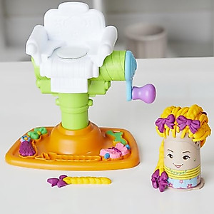 Play-Doh Buzz 'n Cut Fuzzy Pumper Barber Shop Toy with Electric Buzzer and 5 Non-Toxic Play-Doh Colors, 2-Ounce Cans (Amazon Exclusive)