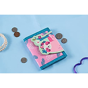 Stephen Joseph Kids' Unisex Toddler Wallet,Polyester, Spacious, Rainbow