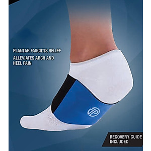 Pro-Tec Arch Premium, Arch Support, Compression Brace, Pain Relief, Foot Support, Heel Spur, Adjustable, Men & Women, Plantar Fasciitis Pain Relief, Easy to Use, Working Out
