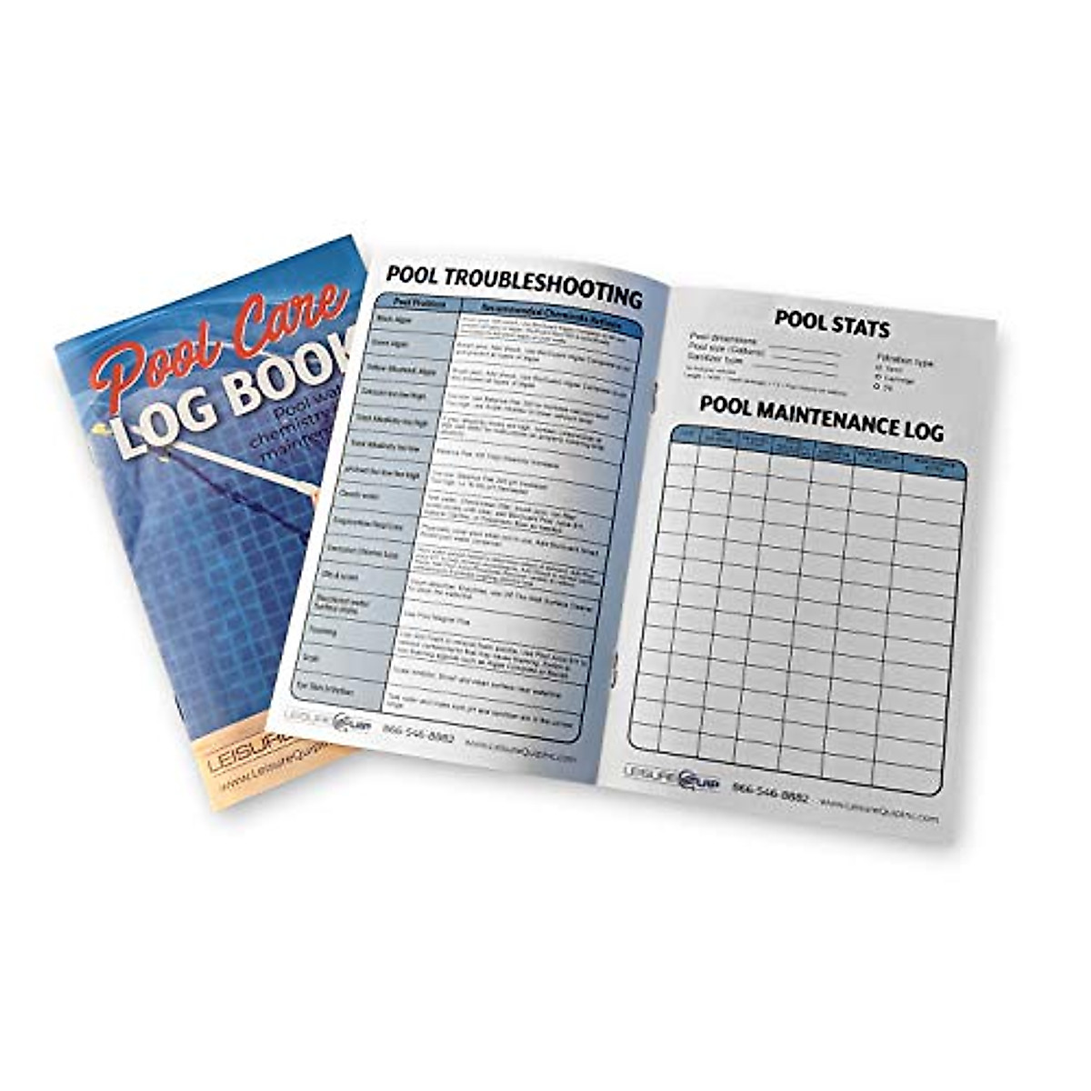 BioGuard Algae All 60 Swimming Pool Algaecide 2 Pack with LeisureQuip ScumBoat Scum Absorber and LeisureQuip Pool Log Book