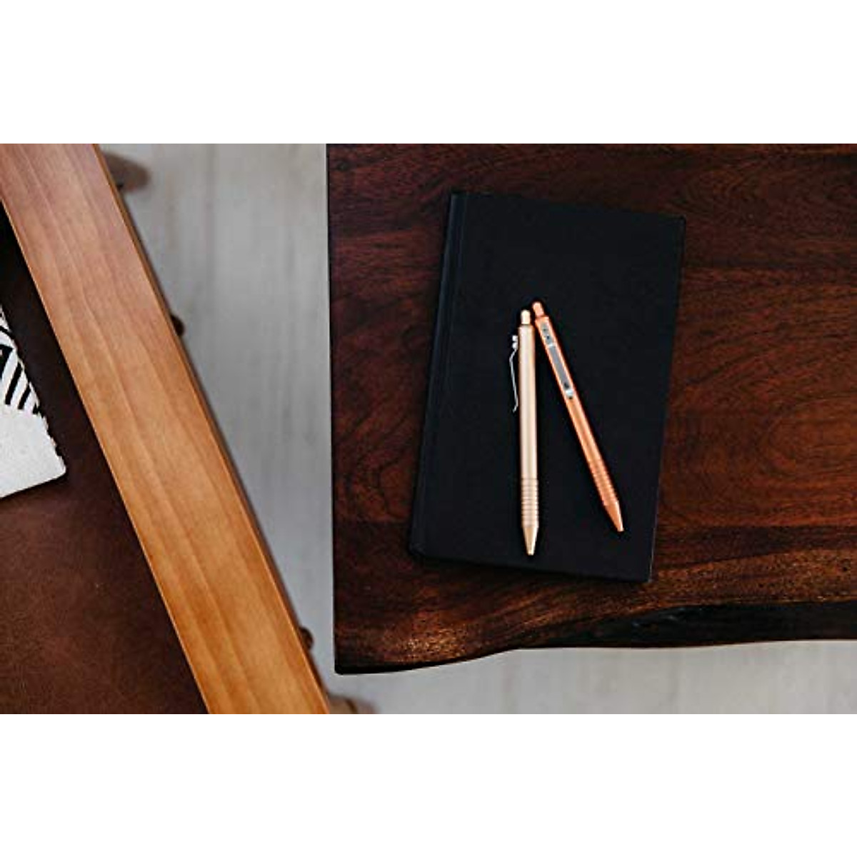 Everyman Rose Gold Grafton, Luxury Metal Writing EDC Pen with Premium Gel Ink, Office, Business Gift