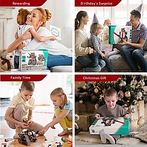 Coplus 5 in 1 STEM Robot Building Kit, APP & Remote Control Samurai/Ninja Go Blocks 419 Pcs, RC Toy for Kids Science Learning, DIY Educational Gift Set for Age 6 7 8 9 10 11 12+ Boys & Girls