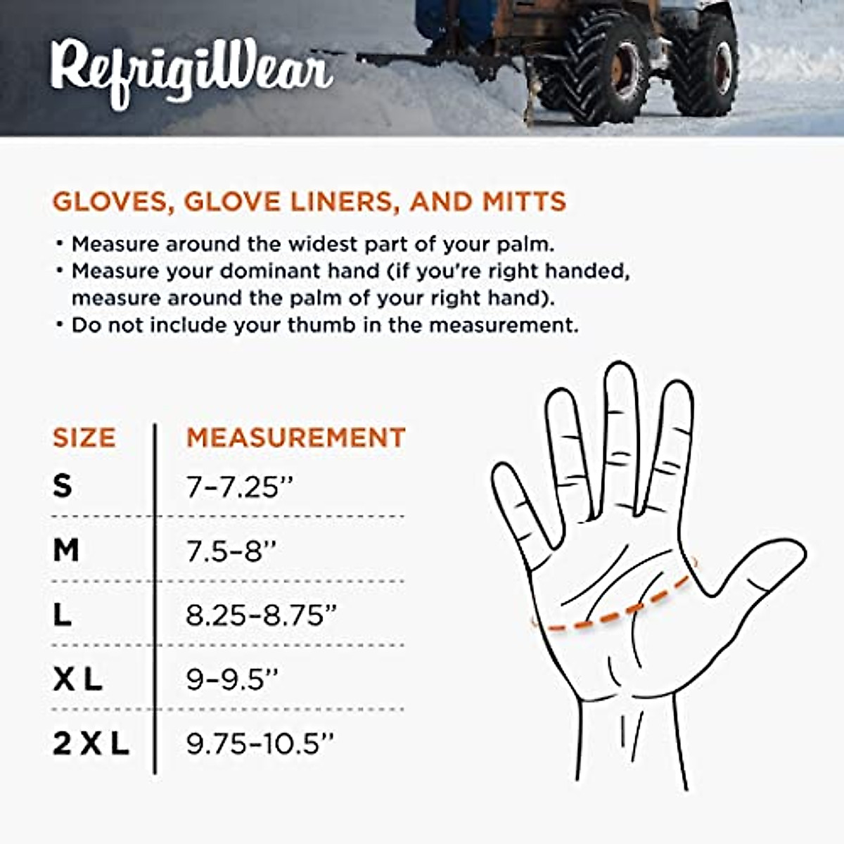 RefrigiWear Insulated Extreme Freezer Gloves, Winter Work Gloves with Touch-Rite Nib for Touchscreen, -30°F Comfort Rating (Black, Large)