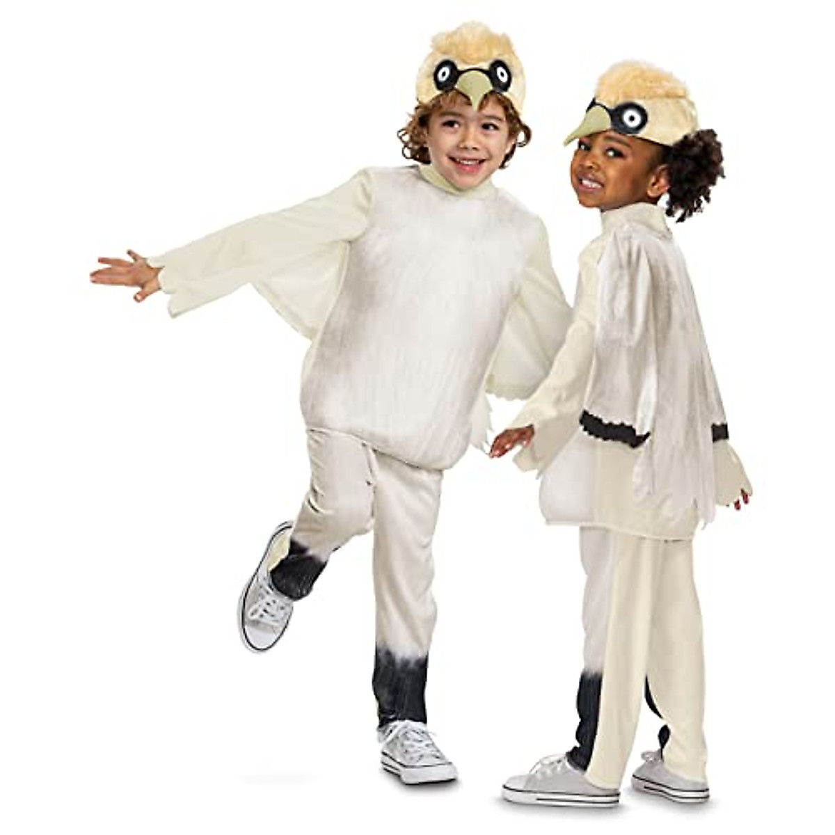 Scuttle Toddler Costume, Official Disney The Little Mermaid Live Action Costume Outfit, Size Medium (3T-4T)