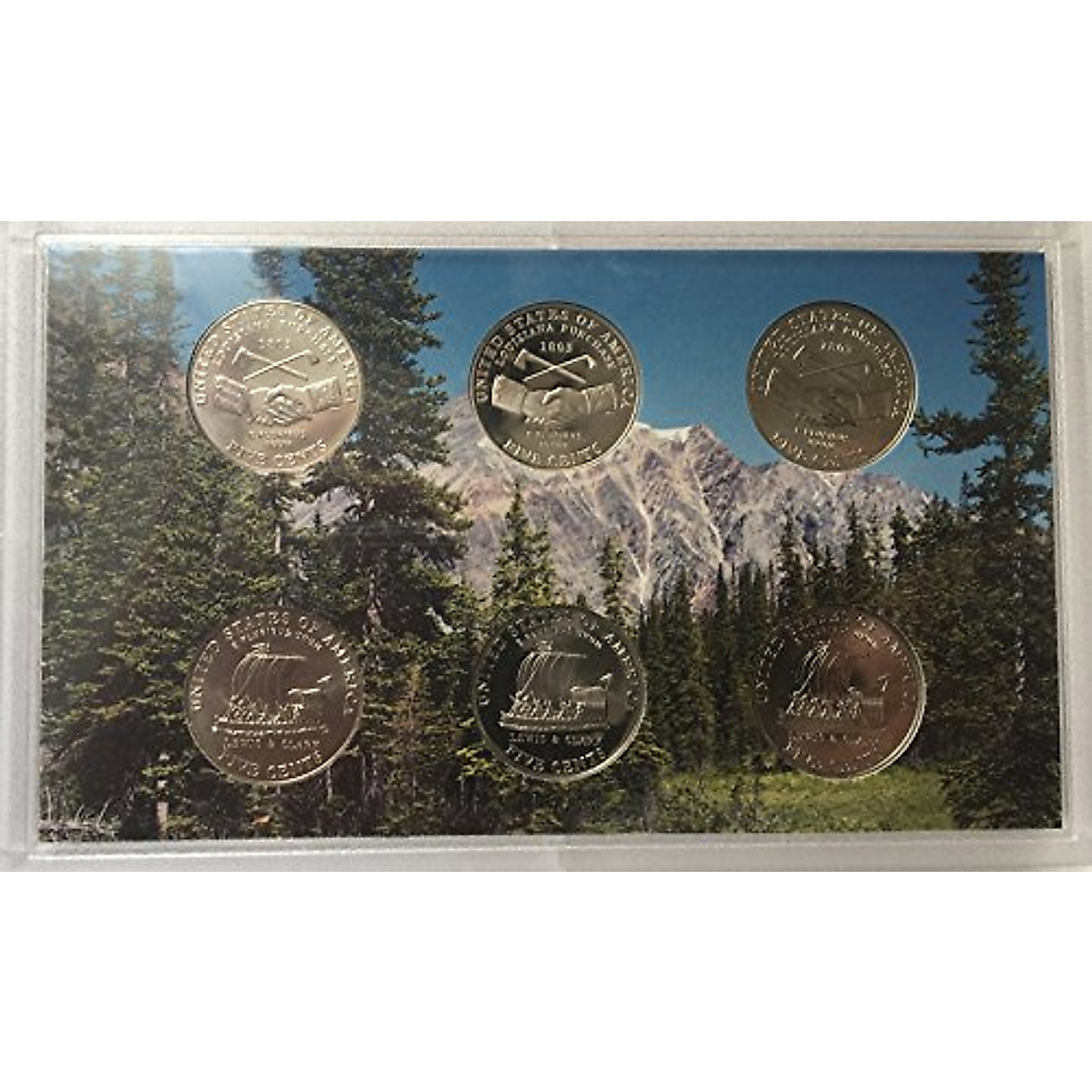 2004 P D S Westward Journey Nickel Series Coin Set Proof Uncirculated