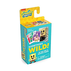 Funko Something Wild! Spongebob Squarepants Card Game for 2-4 Players Ages 6 and Up