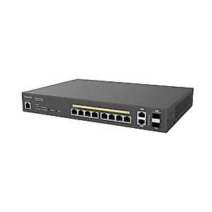 EnGenius Cloud （ECS1112FP）｜ 8-Port Gigabit PoE+ Switch